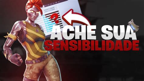 COMO ACHAR SUA SENSIBILIDADE IDEAL FORTNITE YouTube