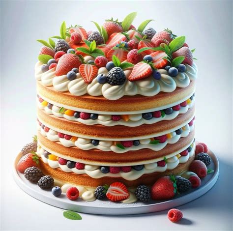O que é naked cake Receita de Vovó