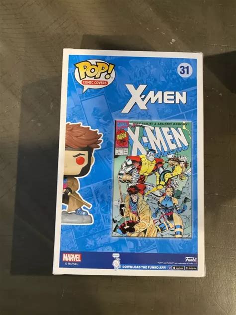 FUNKO POP COMIC Cover Marvel X Men 1 1991 Gambit Vinyl Figure