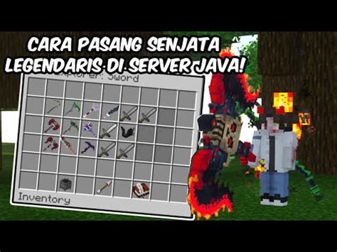CARA PASANG SENJATA LEGENDARIS SEPERTI BRUTAL LEGEND DI MINECRAFT JAVA