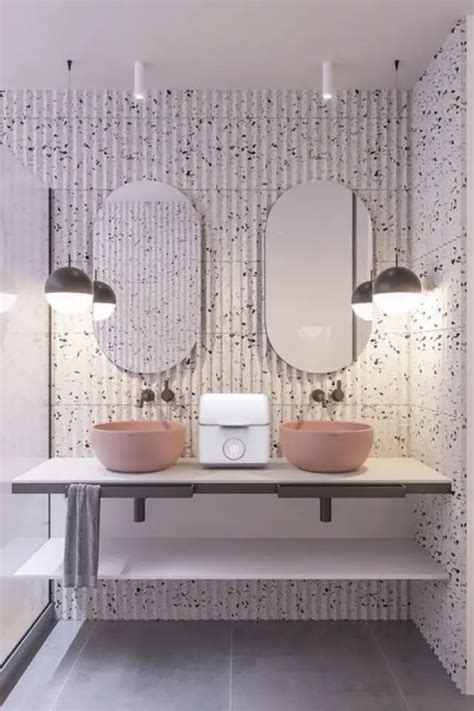 Idées déco Deux miroirs au dessus de la double vasque Cocon