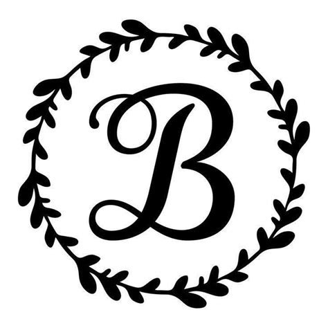 Pin By Hannah Keister On Initials Decal Cricut Monogram Monogram