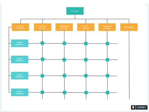 Lucidchart Matrix Org Chart Imvsa