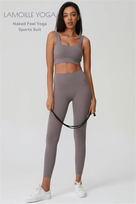 Naked Feel Yoga Sports Suit Women S Activewear Yoga Set Athleisure
