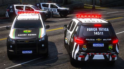 CONFRONTO INTENSO FORÇA TÁTICA PMCE GTA 5 POLICIAL YouTube