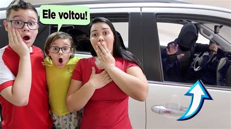 O INVASOR INVADIU NOSSA CASA DE MANHÃ E PEGOU O NOSSO CARRO YouTube