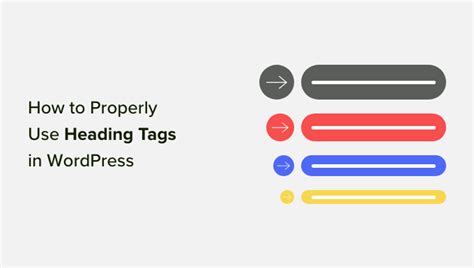 How To Properly Use Heading Tags In Wordpress H H Explained