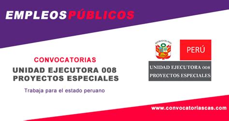CONVOCATORIA PROYECTOS CULTURA CAS 1 Plaza Derecho Empleos