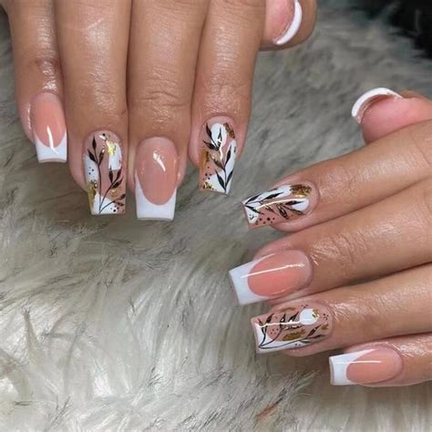 1852 Faux Ongles Cercueil Long avec Colle Accessoires Nail Art à