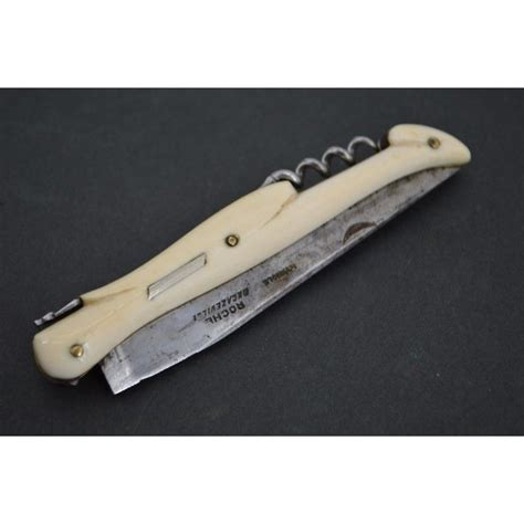 Ancien Couteau Laguiole Pieces Par Roche Decazeville Laguiole P