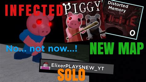 Solo Piggy New Map Distorted Memory NEW MAP Roblox Piggy YouTube