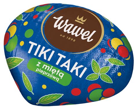 Czekoladki Tiki Taki z Miętą pieprzową 1kg Oferta Wiosenna Słodki Wawel