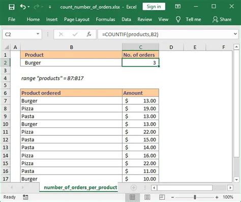 Count Cells Equal To A Specific Value Step By Step Guide