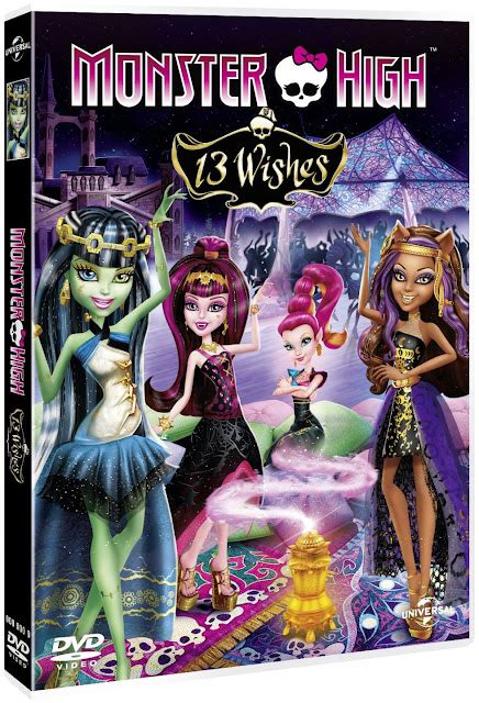 Monster High Forever And Ever Portada Del Dvd De Wishes