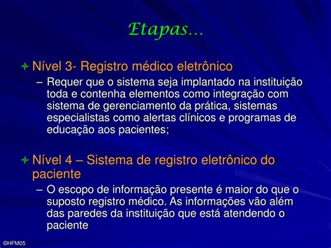 PPT O Prontuário Eletrônico do Paciente PowerPoint Presentation free