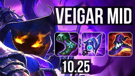VEIGAR Vs AZIR MID Legendary 400 Games 800K Mastery 14 5 11