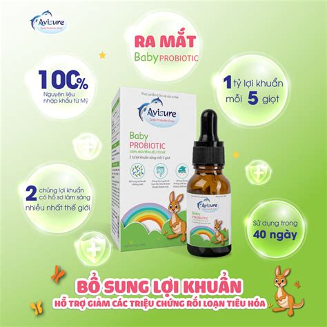 Men Vi Sinh Nh Gi T Avisure Daily Probiotic Drop Ml Shopee Vi T Nam