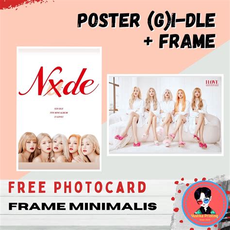 Jual Poster G I DLE Minnie Miyeon Shuhua Soojin Soyeon Yuqi G IDLE