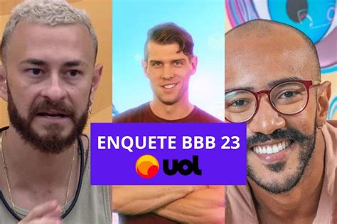 BBB 23 enquete UOL parcial já mostra quem volta do 5º paredão DCI