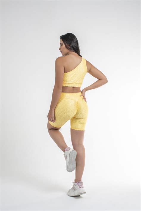 Conjunto Texturizado Metalizado Biker Y Top Madrid Topplex Store
