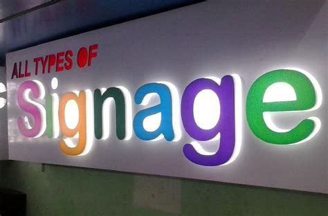 Backlit Signage Flex Board Design Printing Signage Company Dubai