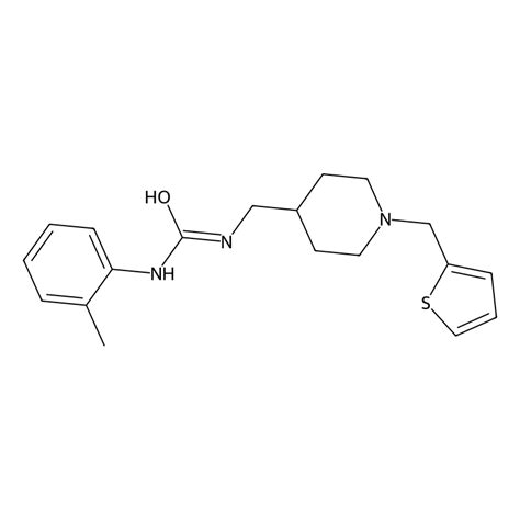 Buy 1 1 Thiophen 2 Ylmethyl Piperidin 4 Yl Methyl 3 O Tolyl Urea