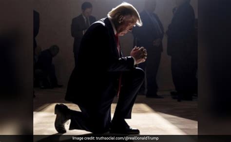 Donald Trump Shares Fake AI Generated Image Of Himself Amid Arrest