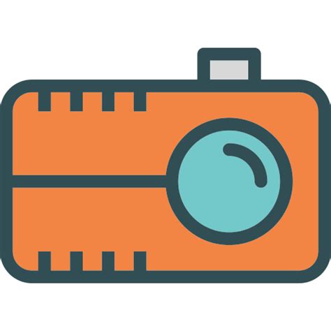 Photo Camera Swifticons Lineal Color Icon