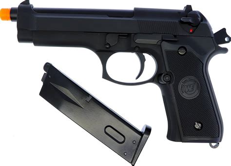 Pistola Airsoft M Gen We Black Gbb Mm Full Metal E G Rcio