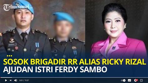 Sosok Brigadir RR Alias Ricky Rizal Tersangka Kasus Brigadir J Ajudan