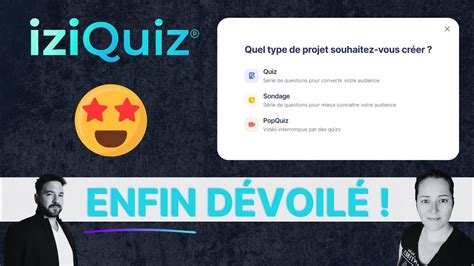 Le logiciel de création de quiz et sondages iziQuiz YouTube