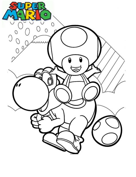 Toad Da Colorare Disegni Da Stampare