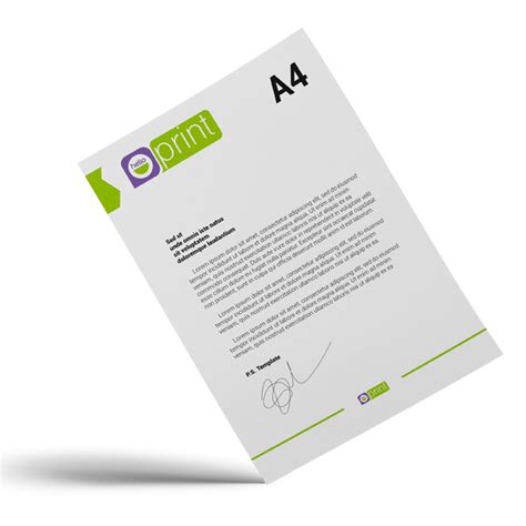Impression De Papier En T Te Personnalis Helloprint Sn