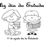 Desenhos Do Dia Do Estudante Para Imprimir E Colorir
