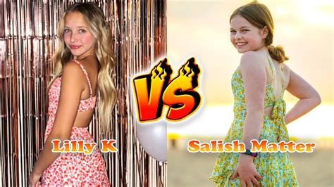 Salish Matter VS Lilly K Transformation From Baby To 2024 YouTube