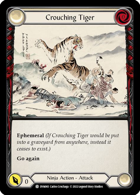 Crouching Tiger Spellvoid Fab Card Search