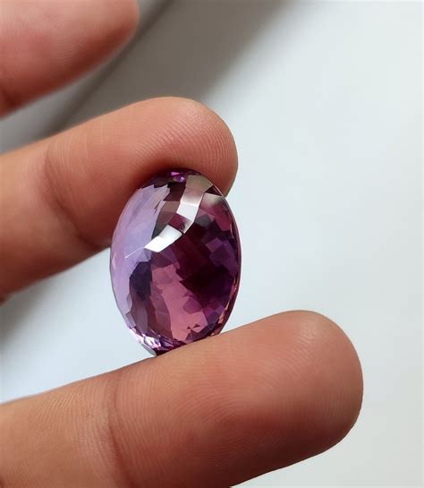 Oval Purple 29 60 Carat Natural African Amethyst Stone Rs 4425 Piece