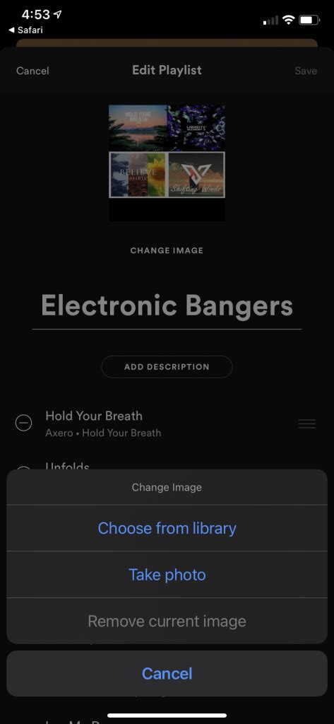 how to upload a custom playlist image from the spotify mobile app routenote blog