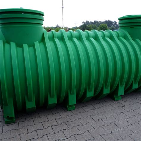 Zbiornik płaski na deszczówkę GreenTank 9000L Podziemne zbiorniki na