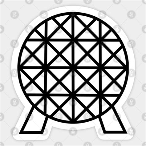 Spaceship Earth Disney Decal Walt Disney World Epcot Decal