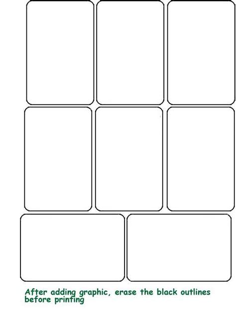 Printable Blank Playing Cards Blank Playing Cards Flash For Template