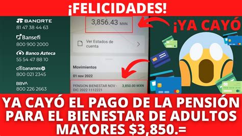 Ya Cayó El Pago De La Pensión De Adultos Mayores 3 850 Consulta