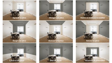 Comment la peinture modifie les volumes d une pièce