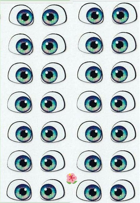 Pin De Calu Ok En Ojos Ojos Para Imprimir Fofuchas Ojos Ojos De