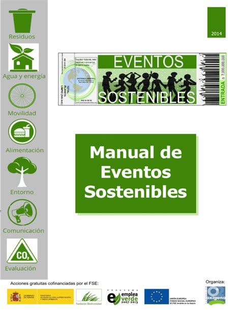 Descarga El Manual De Eventos Sostenibles