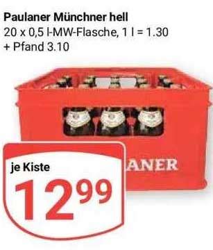 Paulaner Münchner Hell Angebot bei Globus