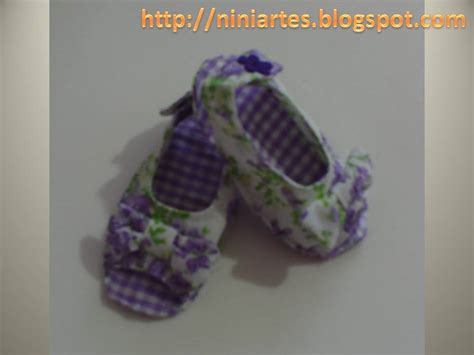 Nini Artes Molde sandália de bebê