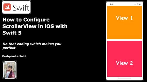 How To Use Scrollview In Ios With Swift Youtube