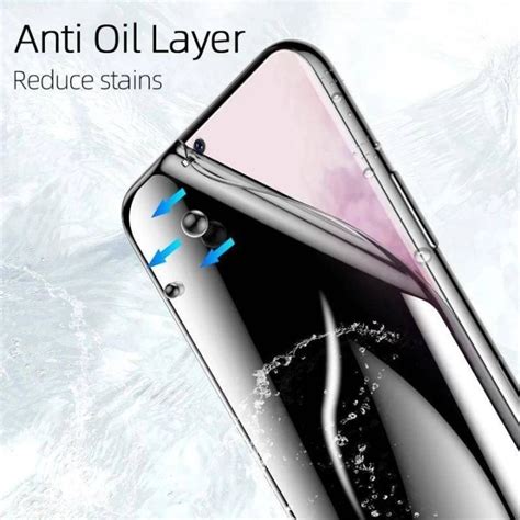 1 2Pcs 900D HD Clear Soft Hydrogel Film Privacy Screen Matte Protector