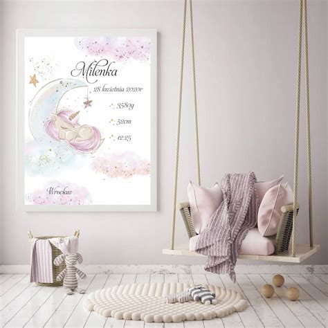 Metryczka A4 URODZINY Chrzest Roczek Ramka 9596422156 Allegro Pl